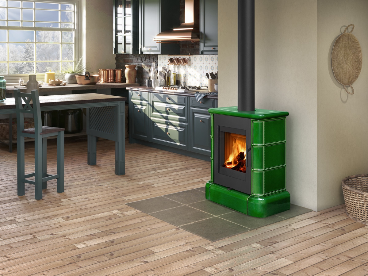SIENA N tile stove | ROMOTOP